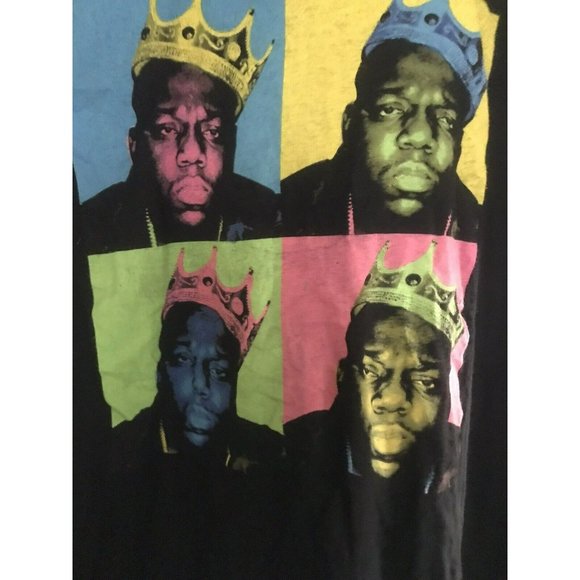 Notorious | Shirts | Mens The Notorious Big Big Poppa Black Vintage ...